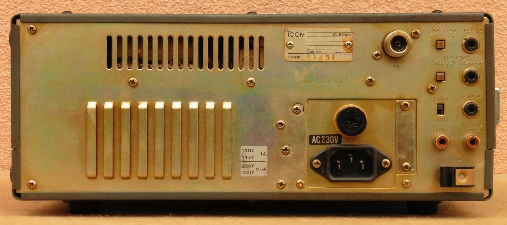 Komunikacijski prijemnik Icom IC-R7000 – Elektronika CroWave